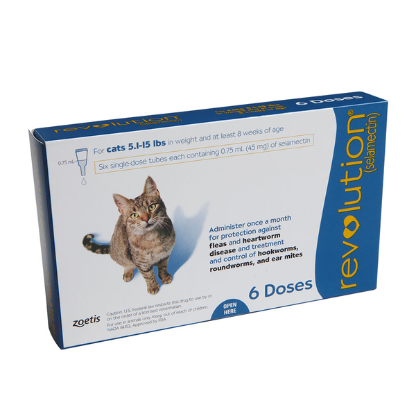 Revolution® Topical Solution for Cats | Fights fleas, flea eggs ...